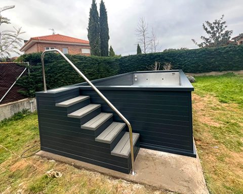 Piscina de aluminio 6x3 con depuradora | PISCINADECOR